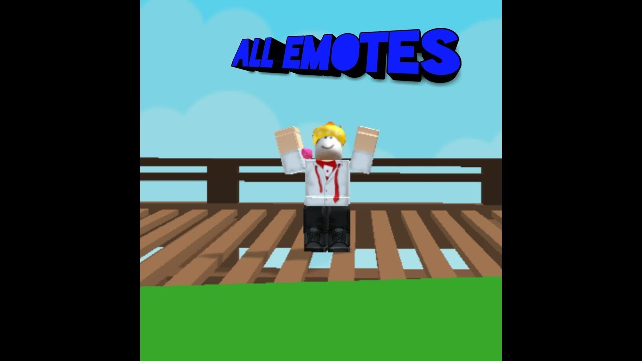 ALL EMOTES • EMOTE DANCES ROBLOX - YouTube