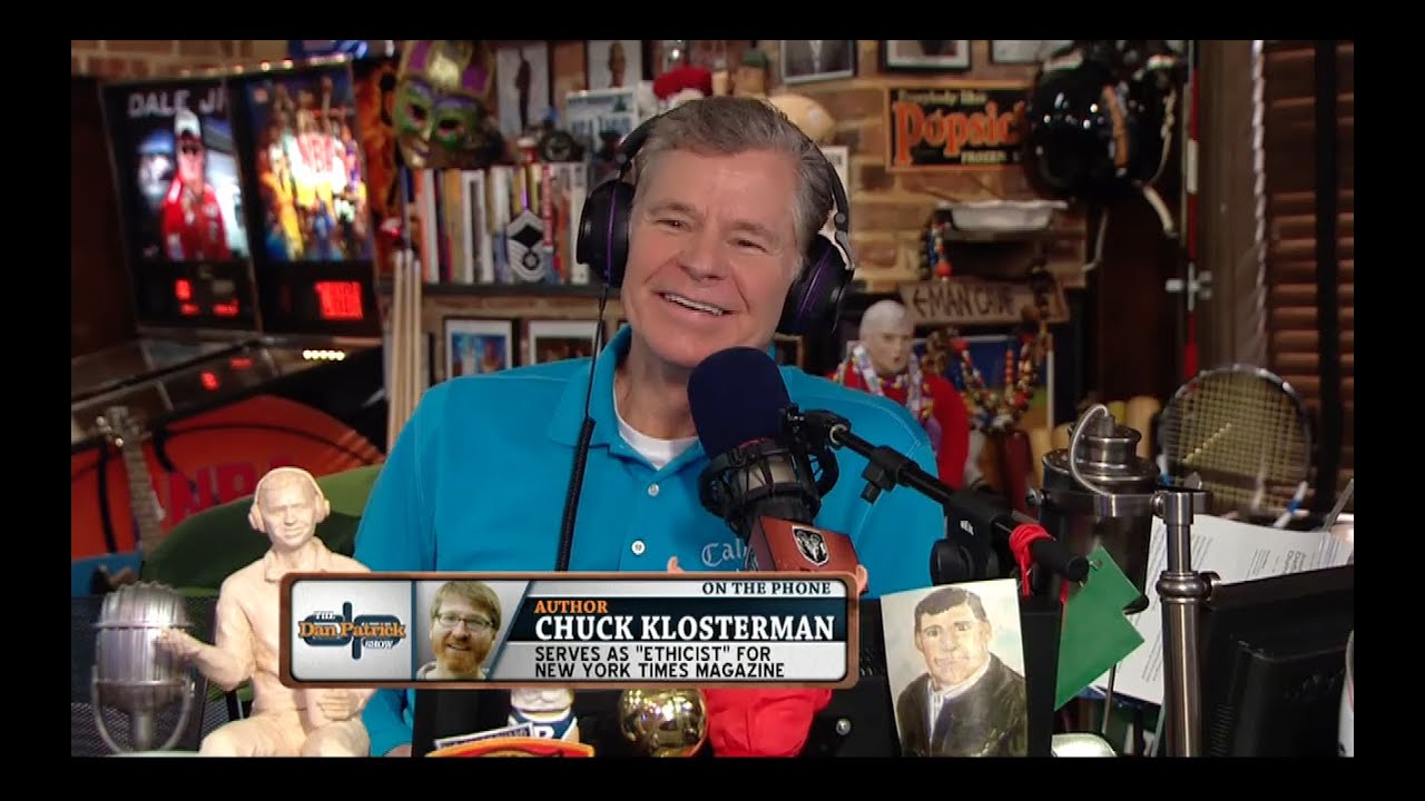 Chuck Klosterman on The Dan Patrick Show (Full Interview) 2/19/15 - YouTube