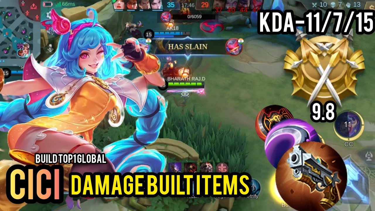 CICI's Insane Damage Build for Victory in MLBB - YouTube