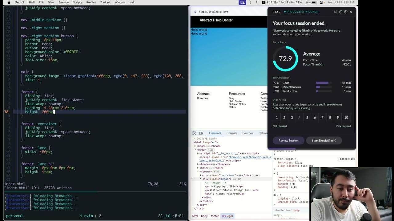 Day 2 Of Coding Until Employed - YouTube