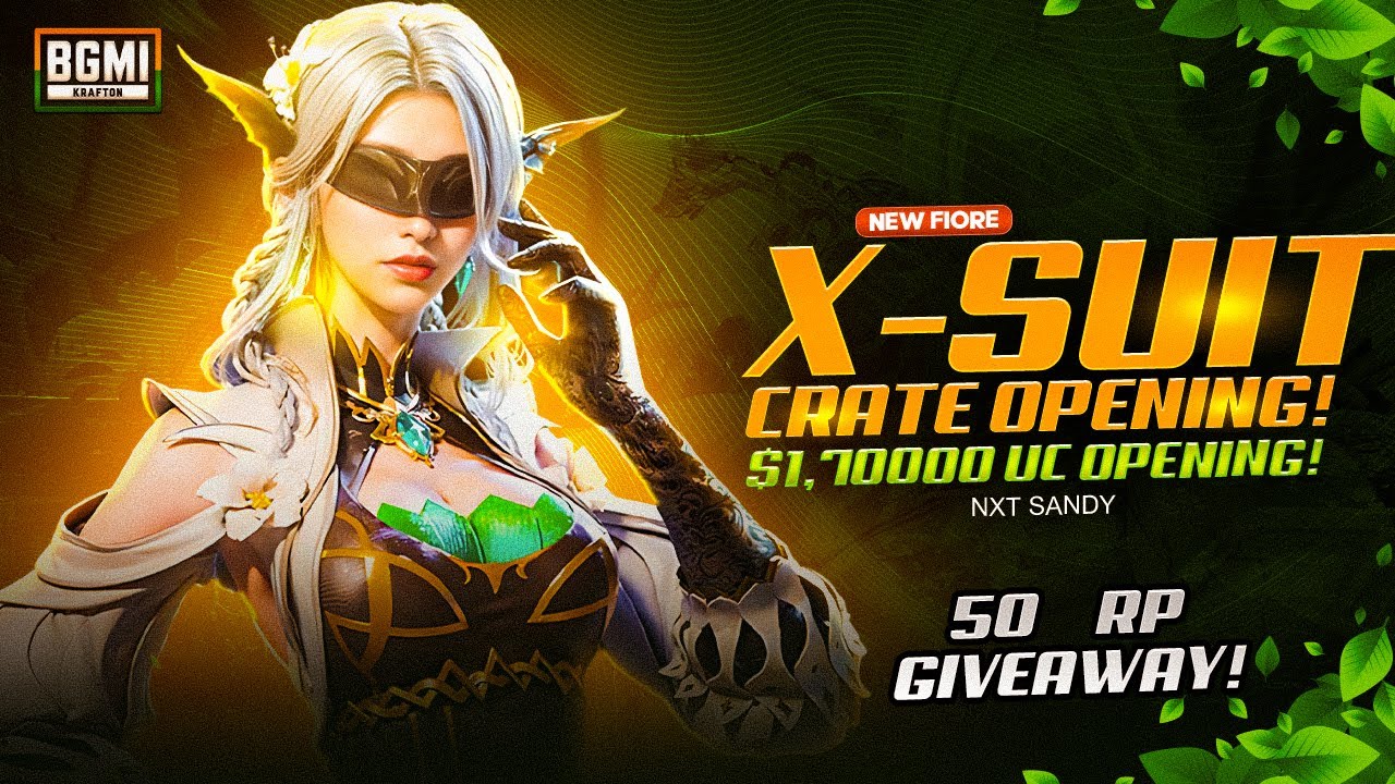 NEW 4 ULTIMATE X SUIT MAXING OUT | 50 RP Giveaway BGMI VIDEO BY ...