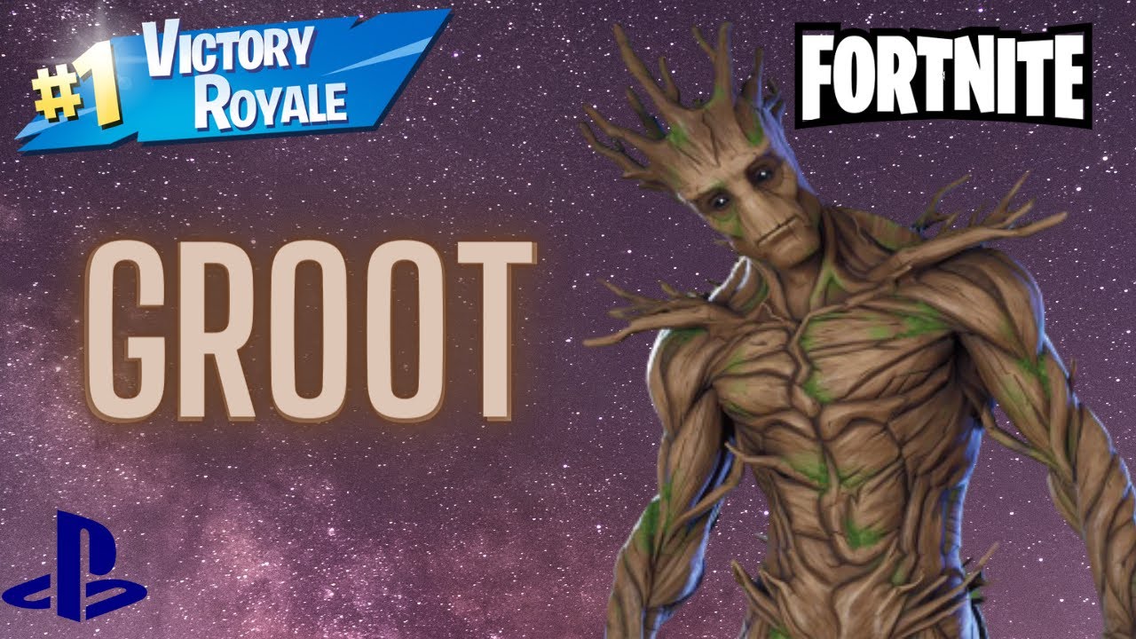 Fortnite Groot in Team Rumble l PS4 Gameplay - YouTube
