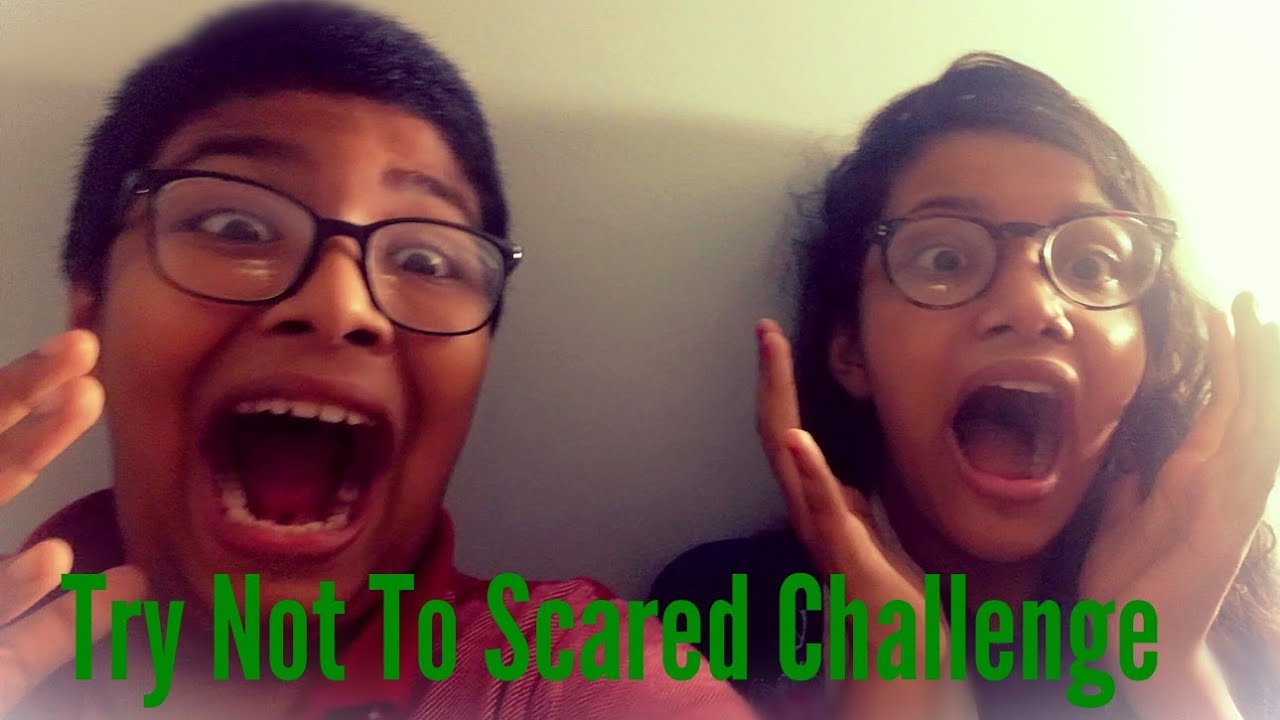 Try not to scared challenge - YouTube