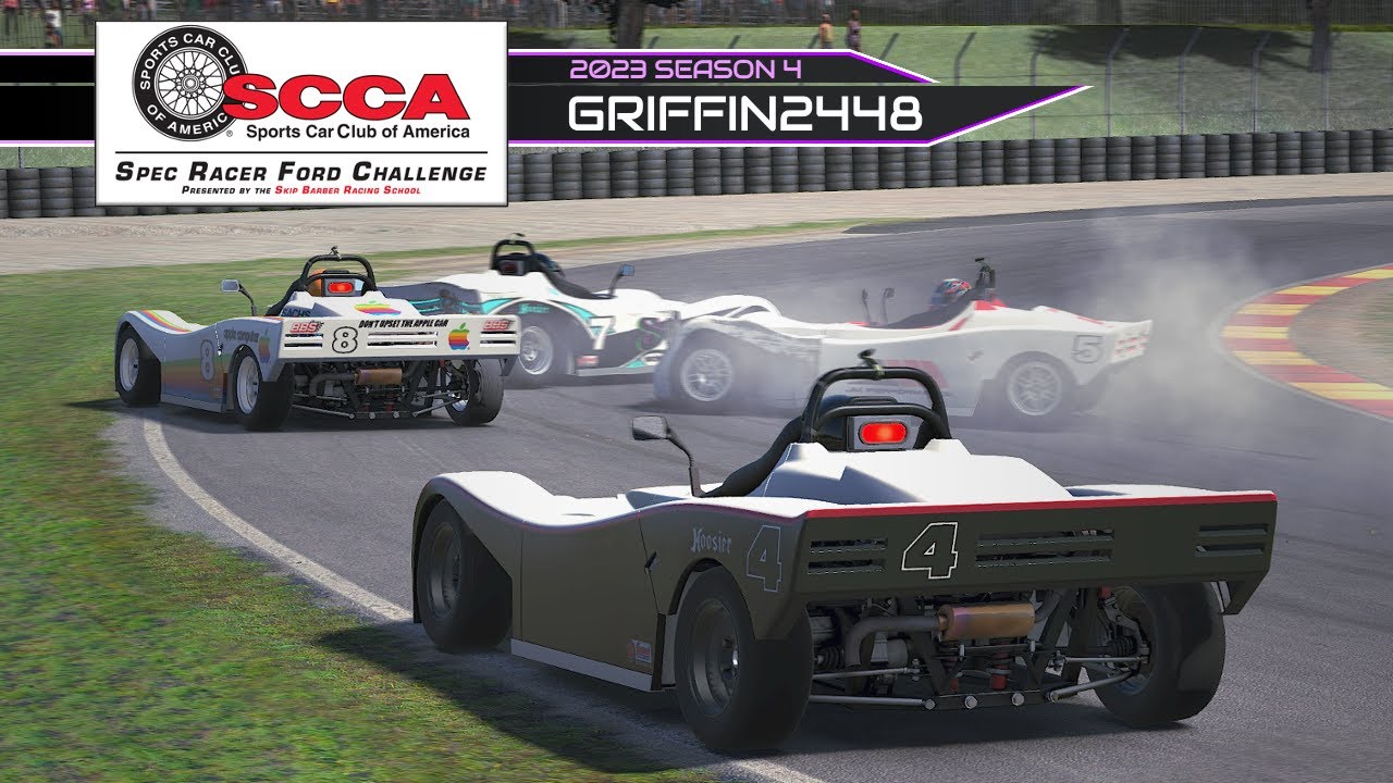 the spec baby - iRacing SCCA Spec Racer Ford at Road America - YouTube
