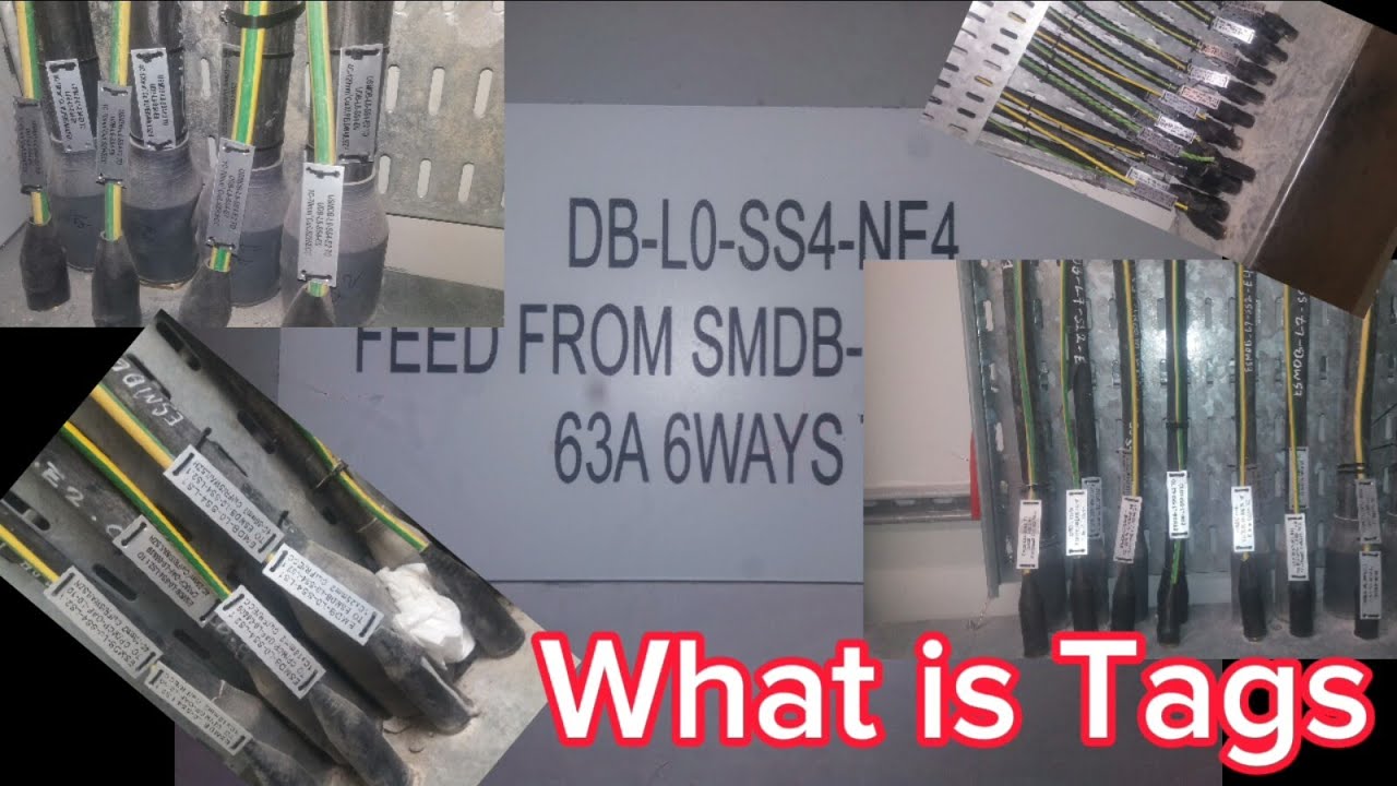 what is tags in electrical field, - YouTube