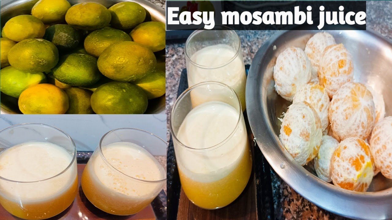 how To Make Fresh Mosambi Juice || Mosambi Juice Benefits || घर पर ...