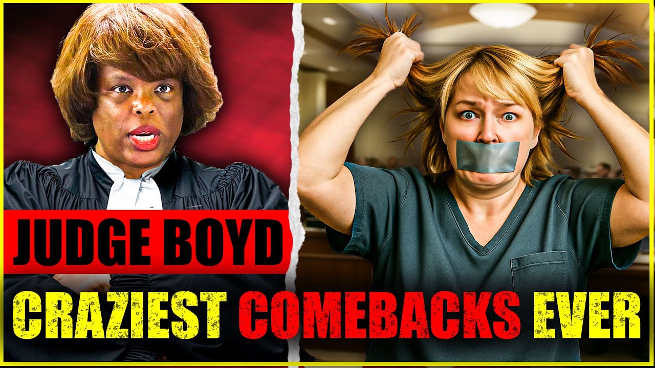 Judge Boyd Confronts the Craziest Comebacks Ever – 3 Angry Defendants ...