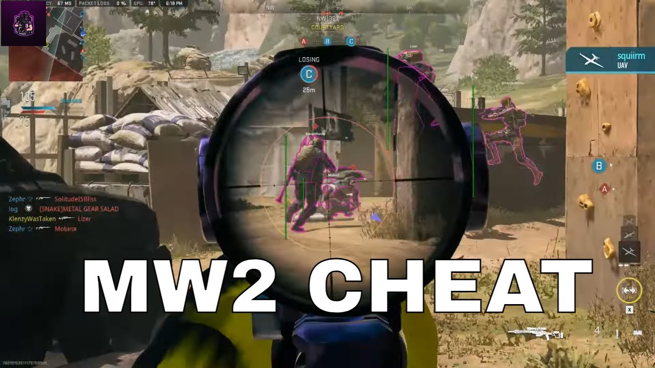 BEST MODERN WARFARE 2 CHEAT ON THE MARKET [INSANE] | Klenzy - YouTube