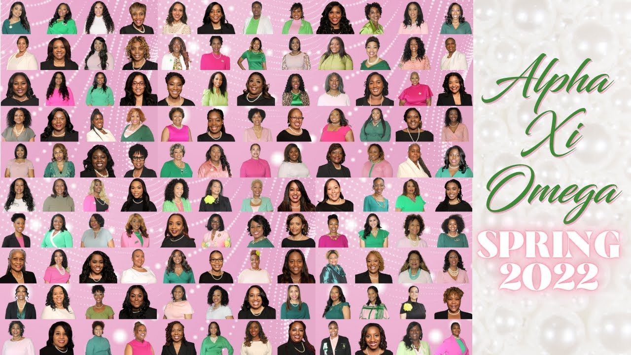 Alpha Xi Omega Chapter - Spring 2022 - YouTube
