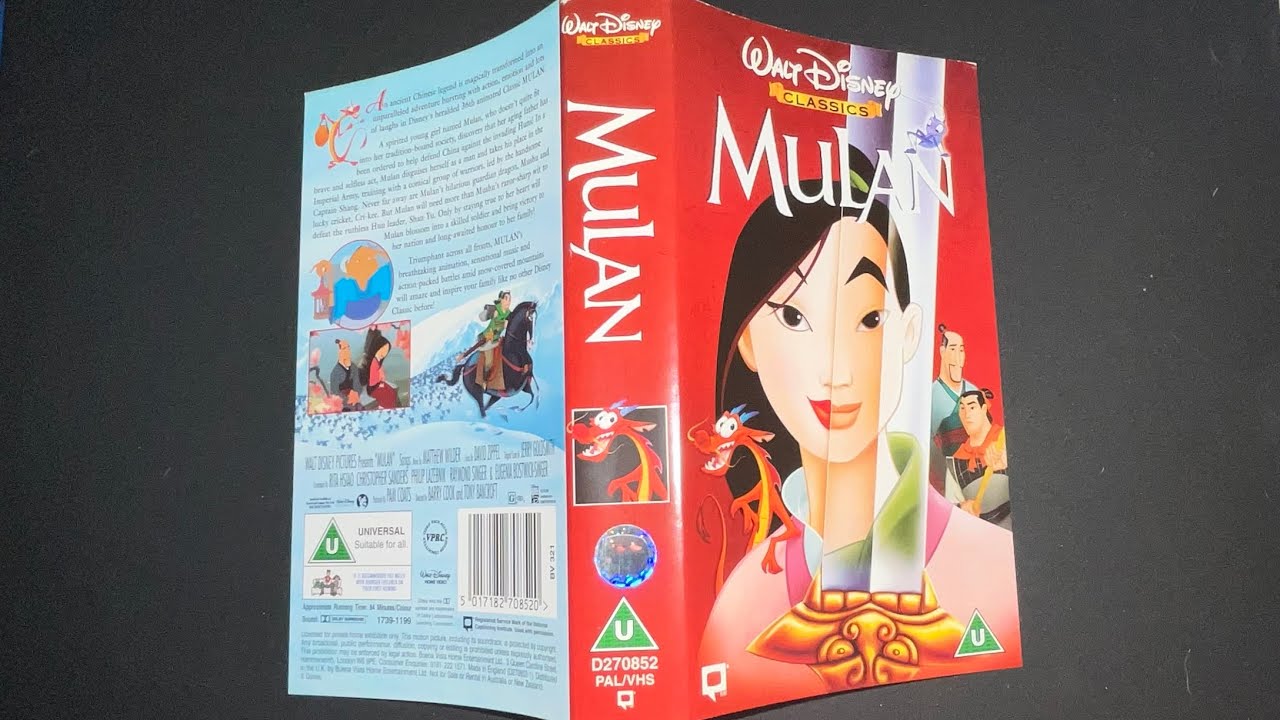 Opening & Closing to Mulan (1999 VHS UK) - YouTube
