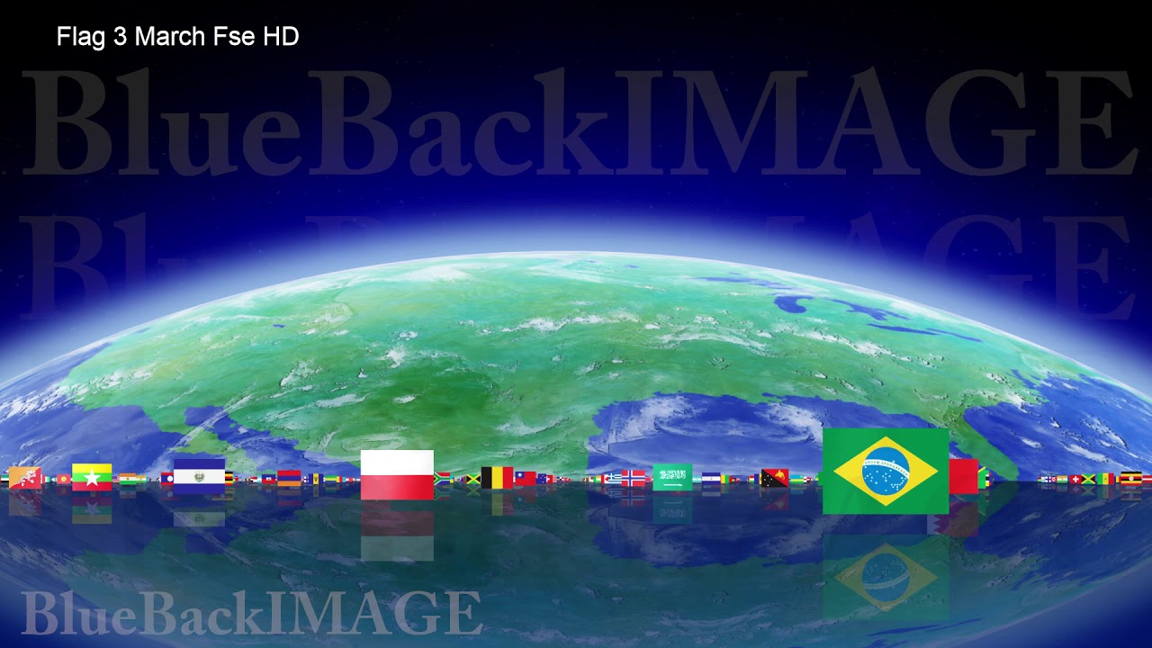 Stock Footage Flag National World NationalFlag Earth global space ...