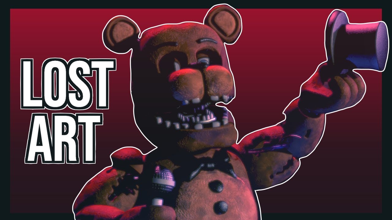 The Lost Art of Five Nights at Freddy's Teasers - YouTube