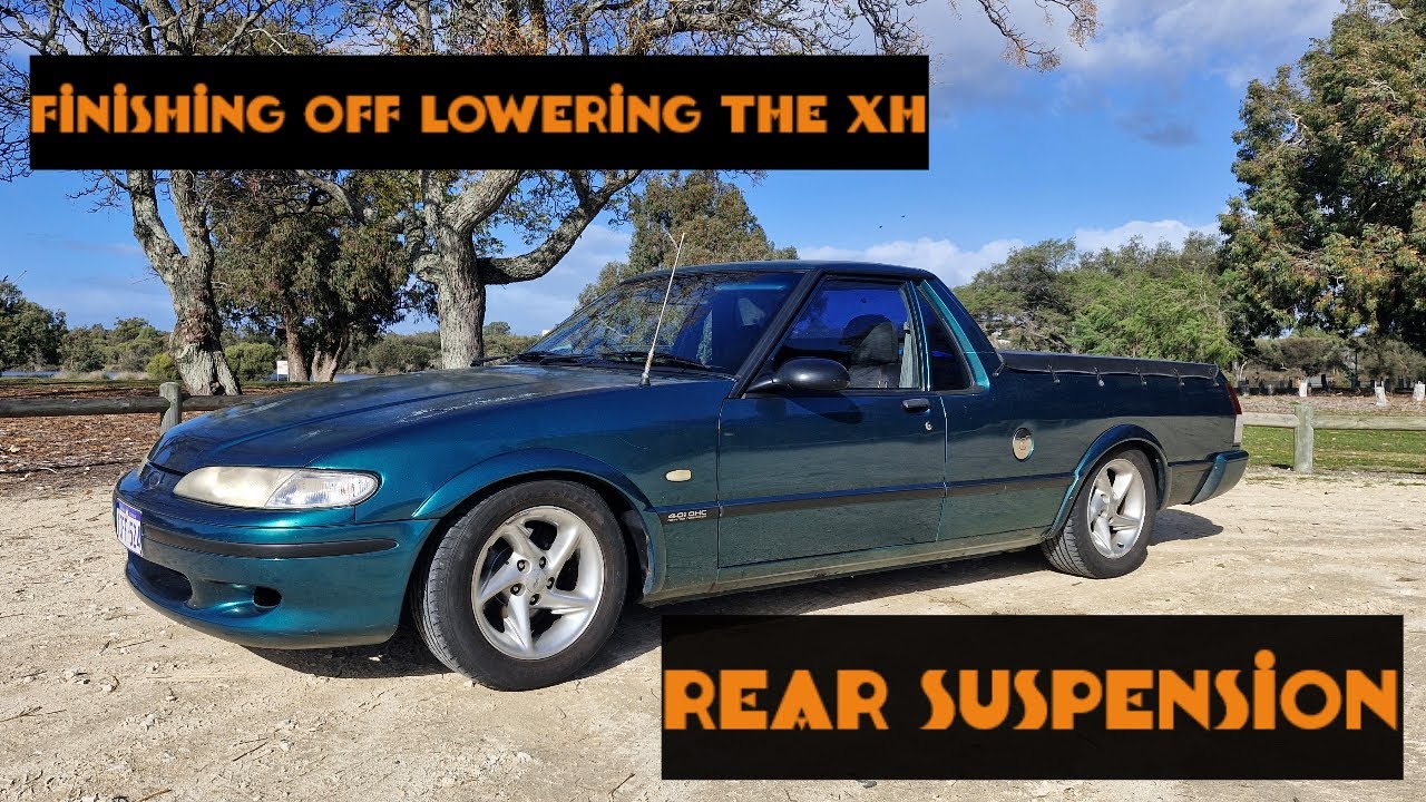 Ford XH falcon | lowering the rear end - YouTube