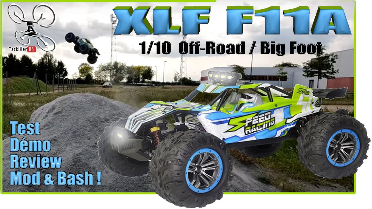 XLF F11A Off-Road 1/10 Speed Racing - Review Test Démo - Plus solide ...