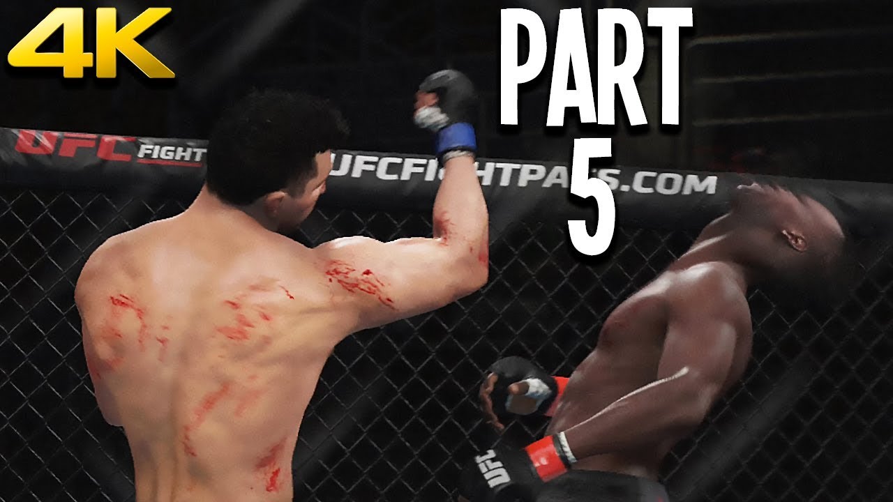 UFC 3 GAMEPLAY WALKTHROUGH CAREER MODE PART 5 - Rival Knockout (Xbox ...