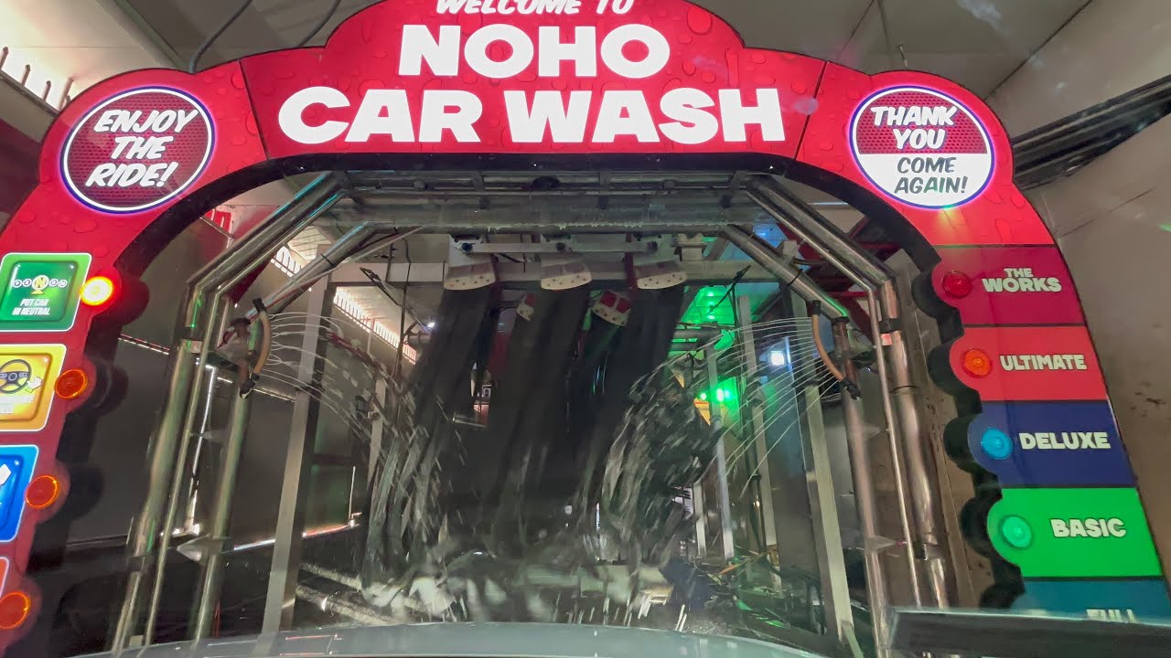 Laurel Canyon Car Wash - Belanger/Econocraft Equipment - YouTube