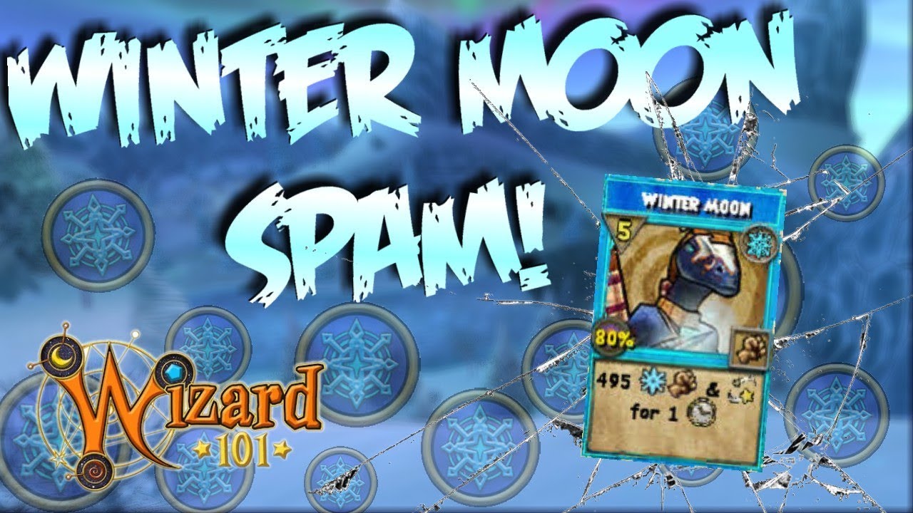 Wizard101: WINTER MOON SPAM! (Magus Ice PvP) - YouTube