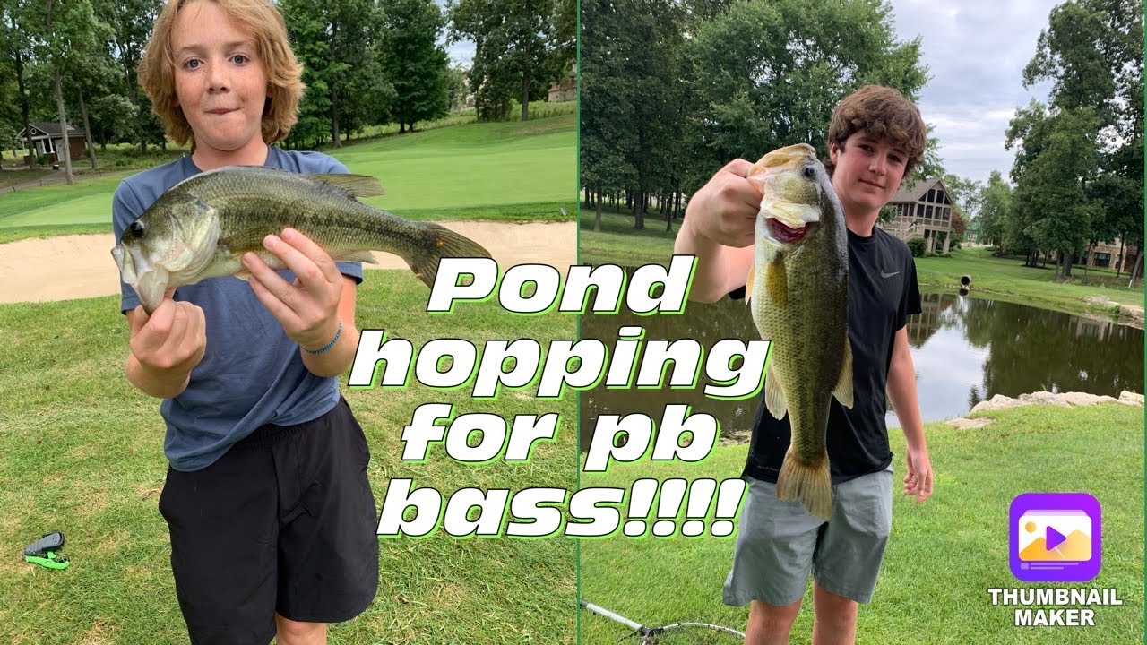 Searching for that PB bass at multiple fire ponds!! - YouTube