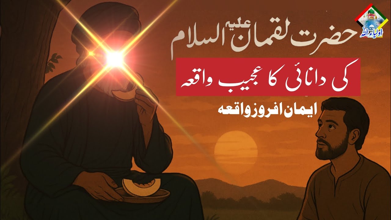 Hazrat Luqman A.s Ki Danai Ka Ajeeb Waqiya | Masnvi Sharief | #sufism # ...