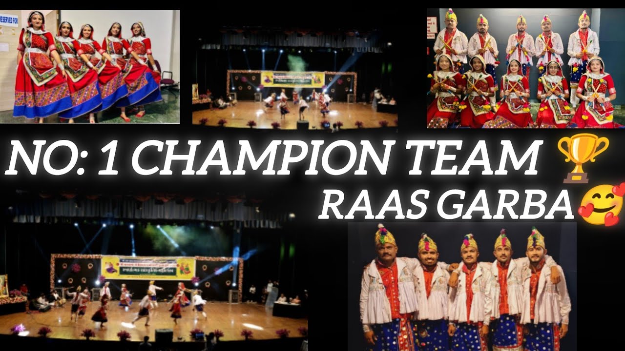 No:1 Champion Team Raas Garba Competition 2024 🏆 - YouTube