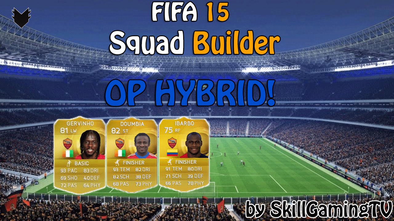 FIFA 15 Ultimate Team | Squad Builder #12 | PACE PACE PACE! | OP Hybrid! | HD - YouTube