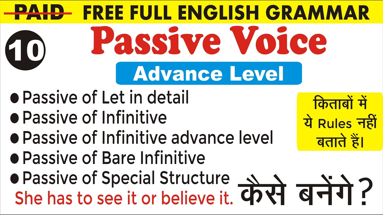 Passive Of Let Infinitive Bare Infinitive Full Paid English Grammar passive-of-let-infinitive-bare-infinitive-full-paid-english-grammar