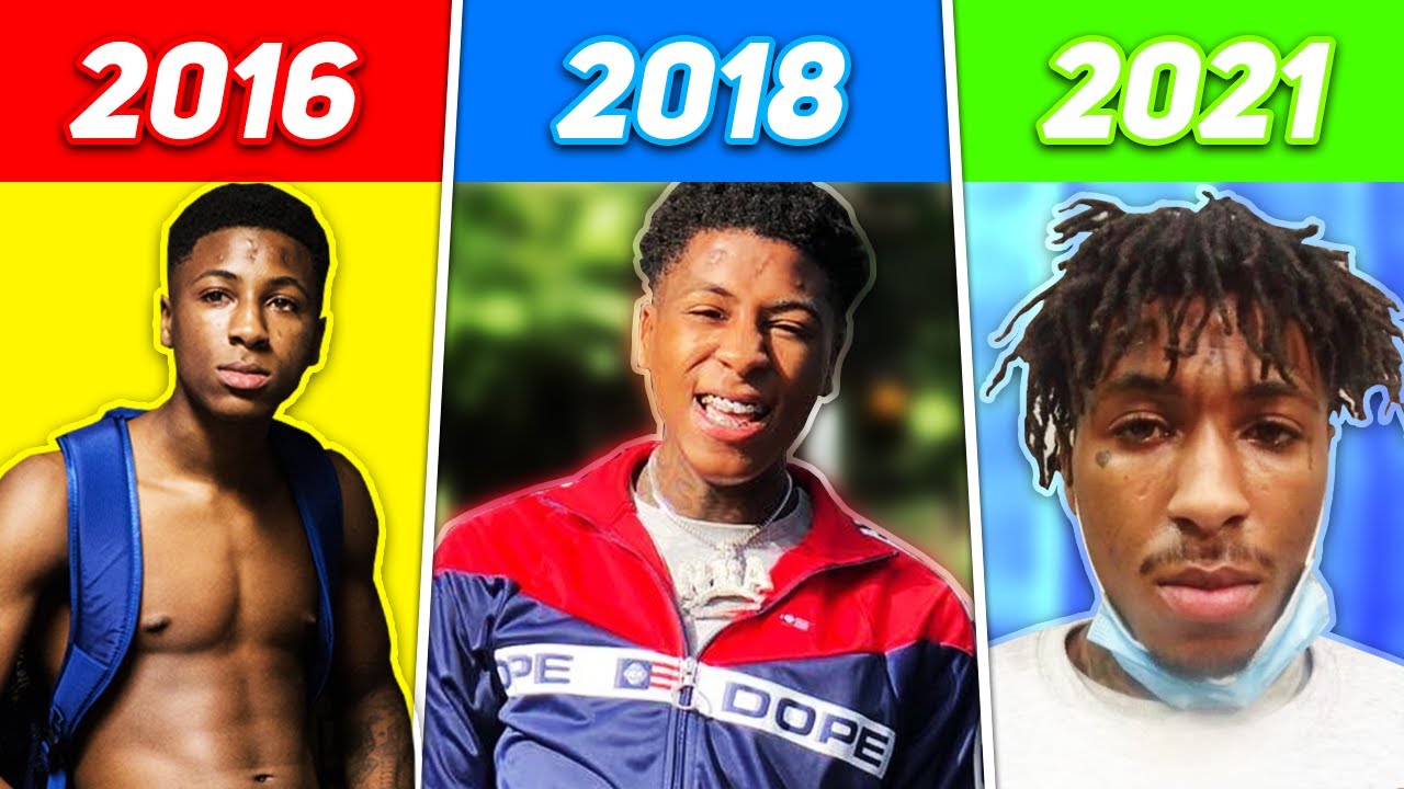 FAMOUS RAPPERS AND THEIR EVOLUTION OVER THE YEARS! - YouTube