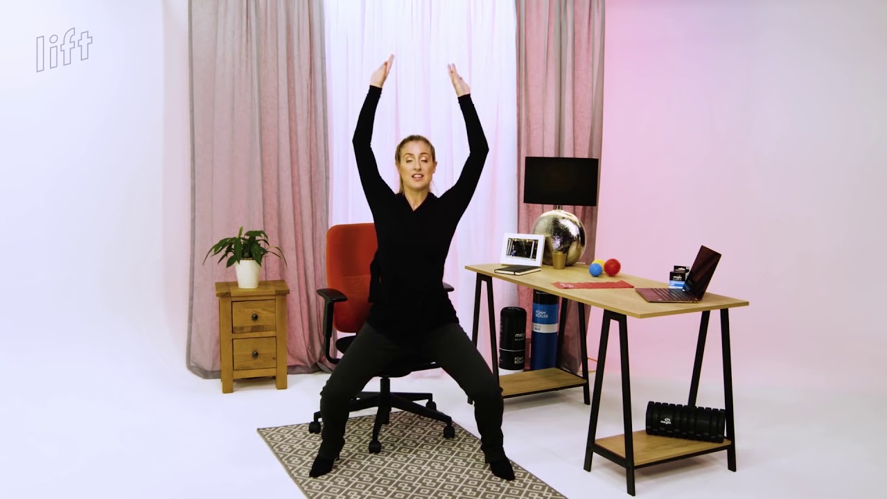 Keep Active - Quick Home Office Workout - YouTube