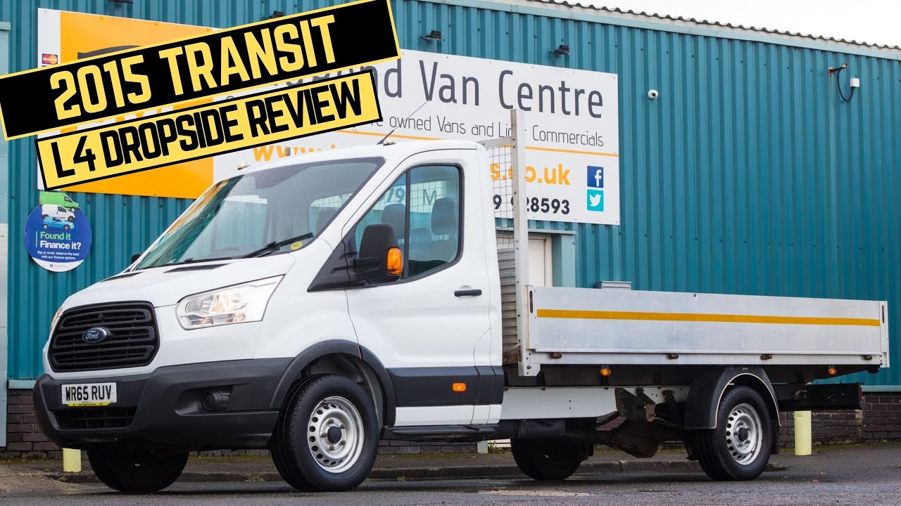 2015 Ford Transit L4 Dropside Detailed Walk & Talk Review - YouTube
