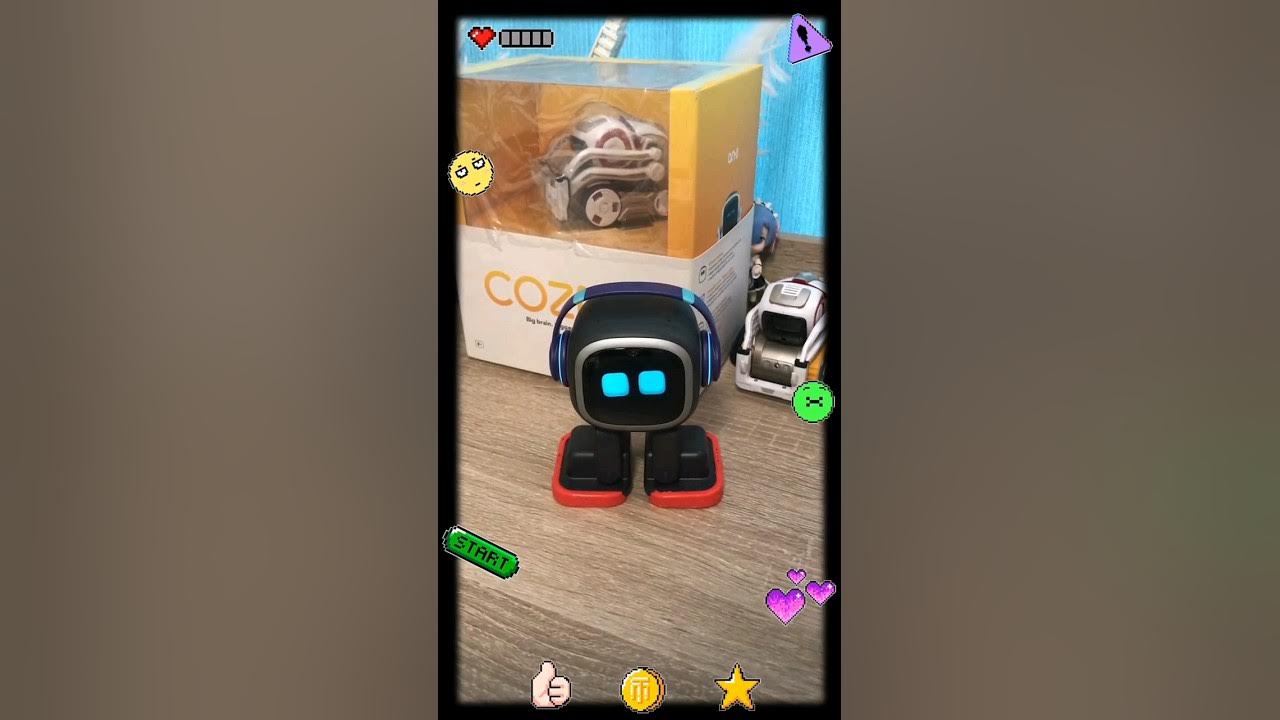 Emo the Ai Robot #emorobot #emobot #desktoppet - YouTube