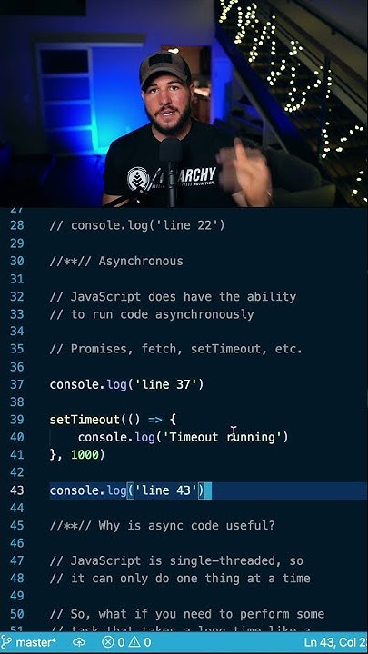 Asynchronous JavaScript Explained - YouTube