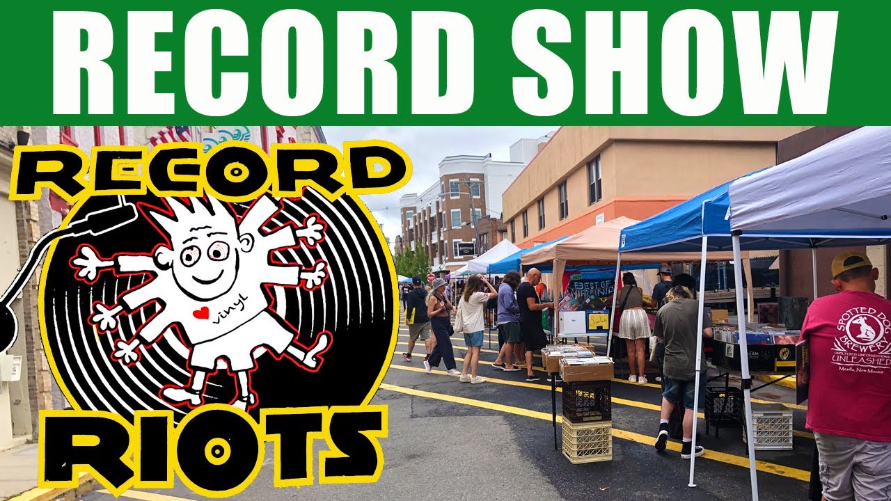 Went to a Record Show for a change | Record Riot #recordshow - YouTube