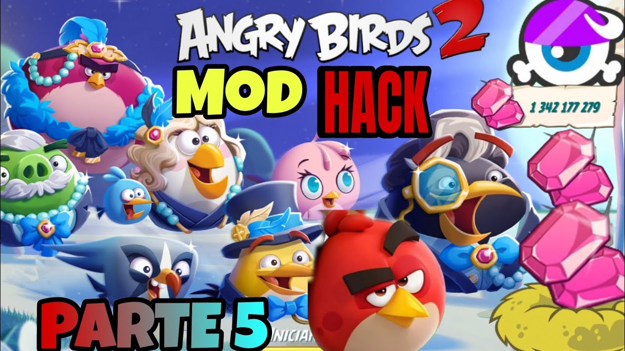 🤑 HACK ANGRY BIRDS 2 HACK (PARTE 5)MOD MENU🤑 - YouTube