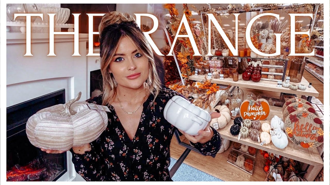 THE RANGE AUTUMN HAUL 2024 & SHOP WITH ME - Halloween, homeware ...