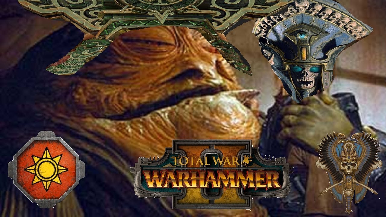 Lizardmen vs Tomb Kings | JABBA & SKELETONS: Total War Warhammer 2 ...