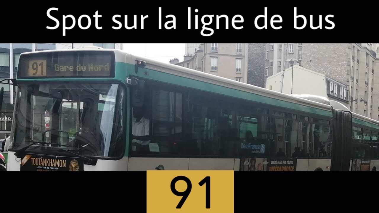 Spot - Ligne de bus 91 RATP - YouTube