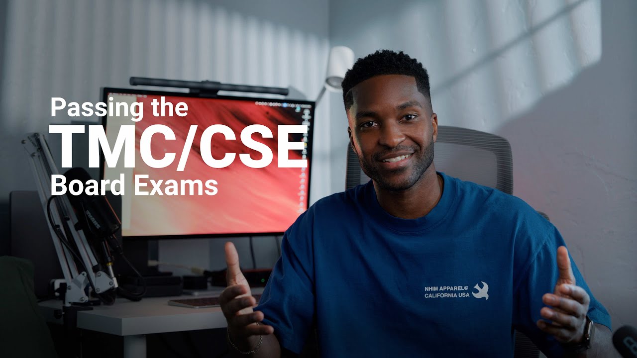 Passing the TMC and CSE Board Exams - YouTube