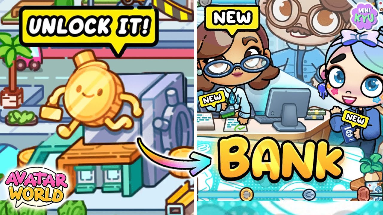 NEW BANK 💰 at CITY LIFE 🏙️ | (NEW SECRET HACKS & BUGS) | AVATAR WORLD ...
