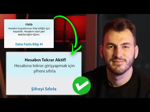İNSTAGRAM HESABIM KAPATILDI - KAPANAN HESAP AÇMA