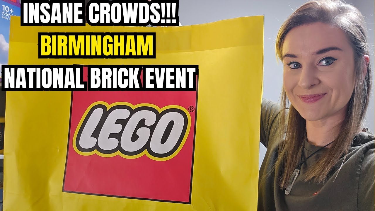 This LEGO Event Was PACKED! Birmingham National Brick Event - YouTube