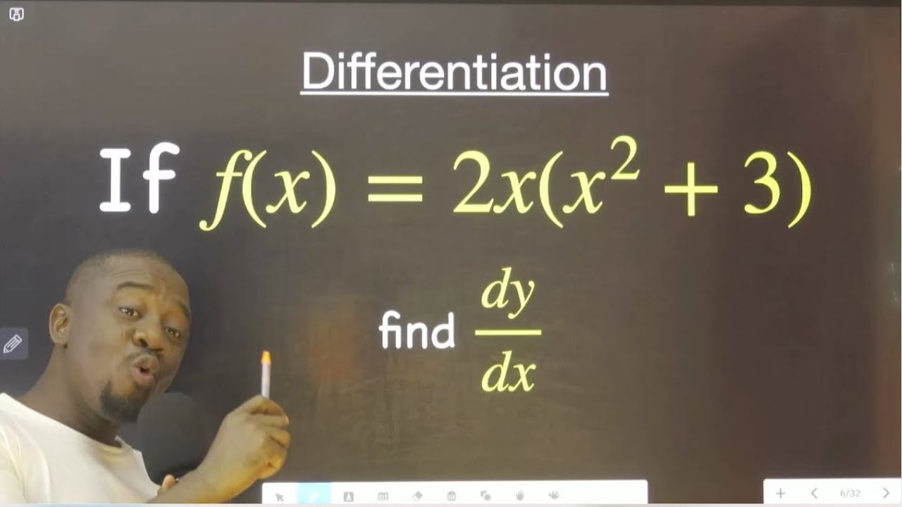 Differentiation By Example #7 | Calculus - Derivative of a function ...