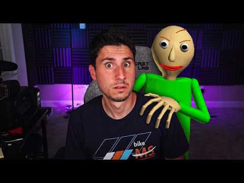 BALDI IS BEHIND ME...