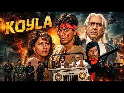 Koyla (1997) - Full Hindi Movie 4K | Shah Rukh Khan, Madhuri Dixit, Johnny Lever | Blockbuster Movie