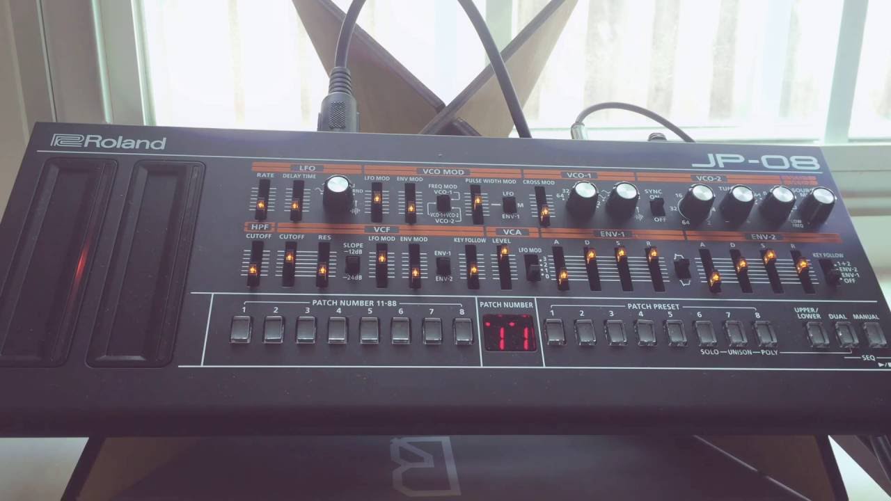Roland JP-08 | Ambient - YouTube