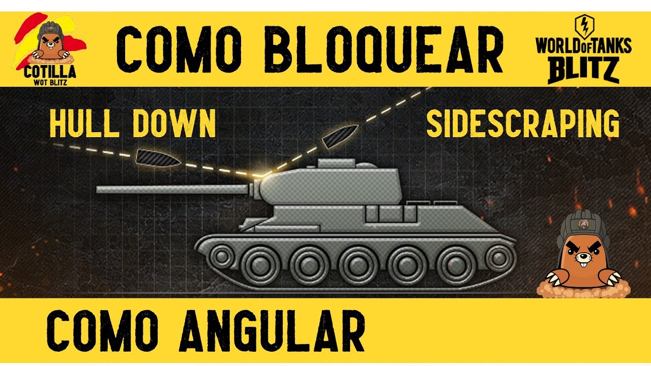 Como bloquear DAÑO en World of tanks BLITZ | Como angular tanques Hull ...