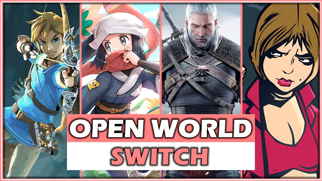 TOP 40 BEST OPEN WORLD GAMES ON SWITCH || BEST SWITCH GAMES - YouTube