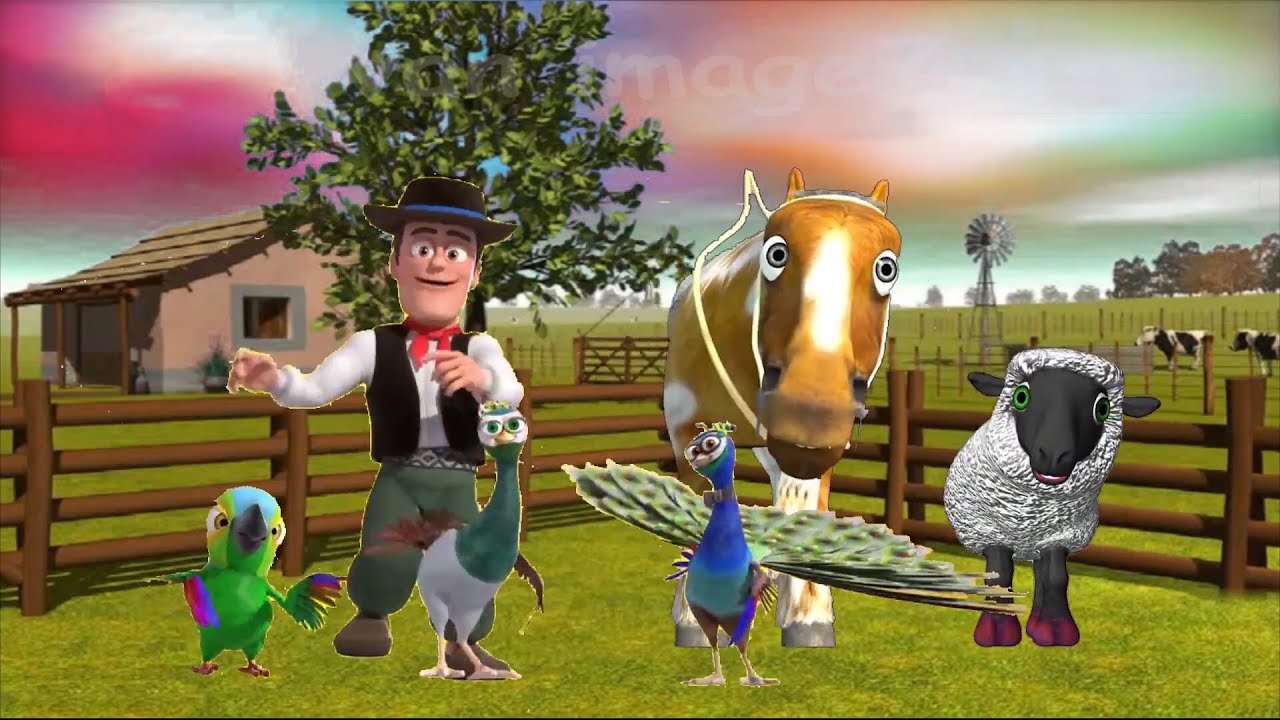 Zenón, El Loro Pepe, La Oveja, El Caballo Percherón y Los Dos Pavos ...