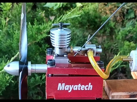 Weaver 1 cc diesel engine with PAW 100 R/C Carburetor - YouTube