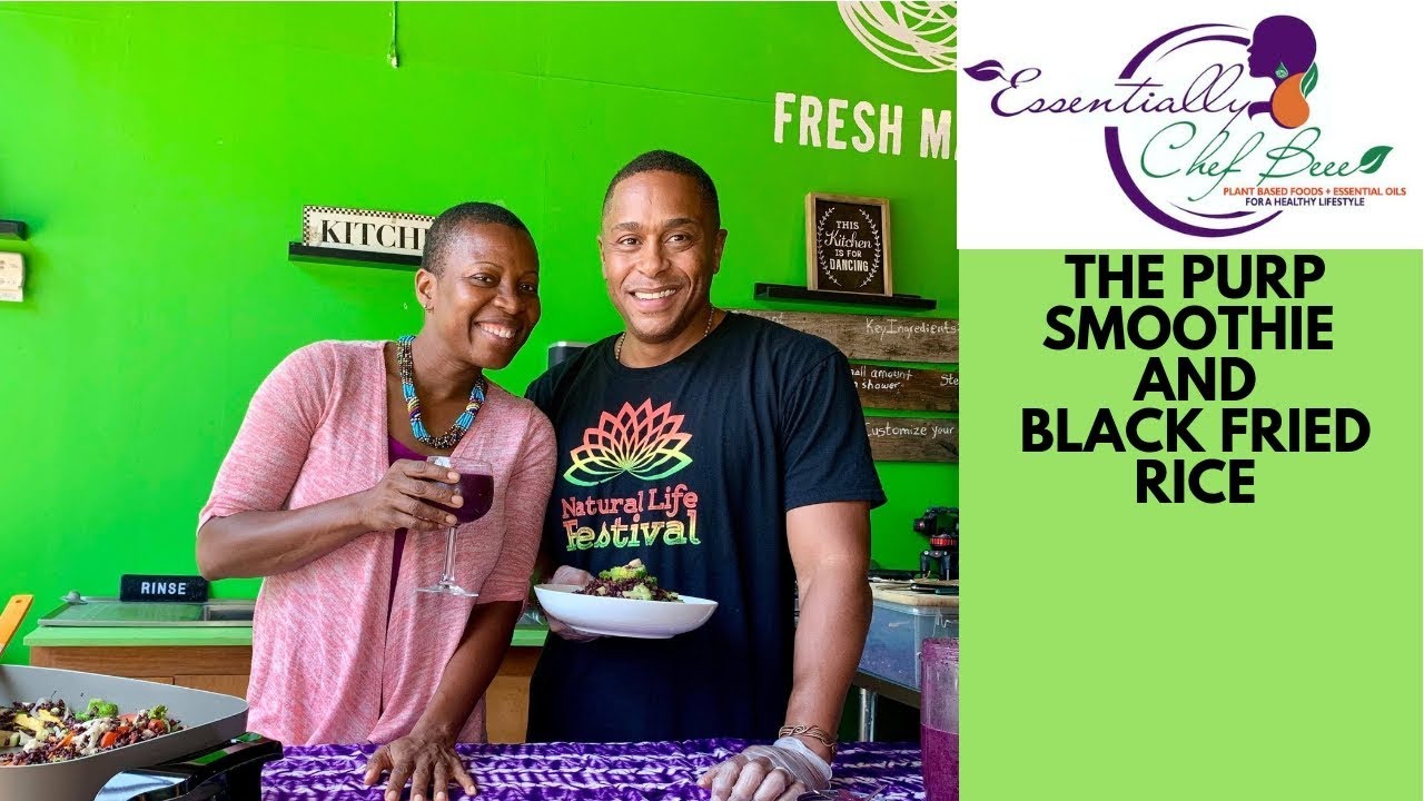 THE PURP SMOOTHIE and THE NATURAL LIFE FESTIVAL | ESSENTIALLY CHEF BEEE ...
