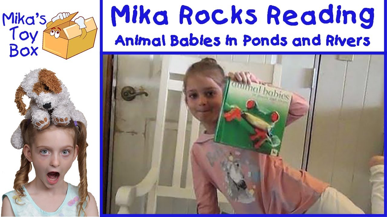 Mika Rocks Reading - Animal Babies in Ponds and Rivers - YouTube